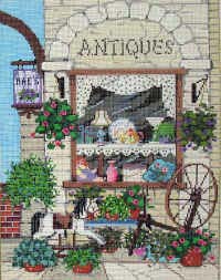 Needlepoint Landscapes and Architectural